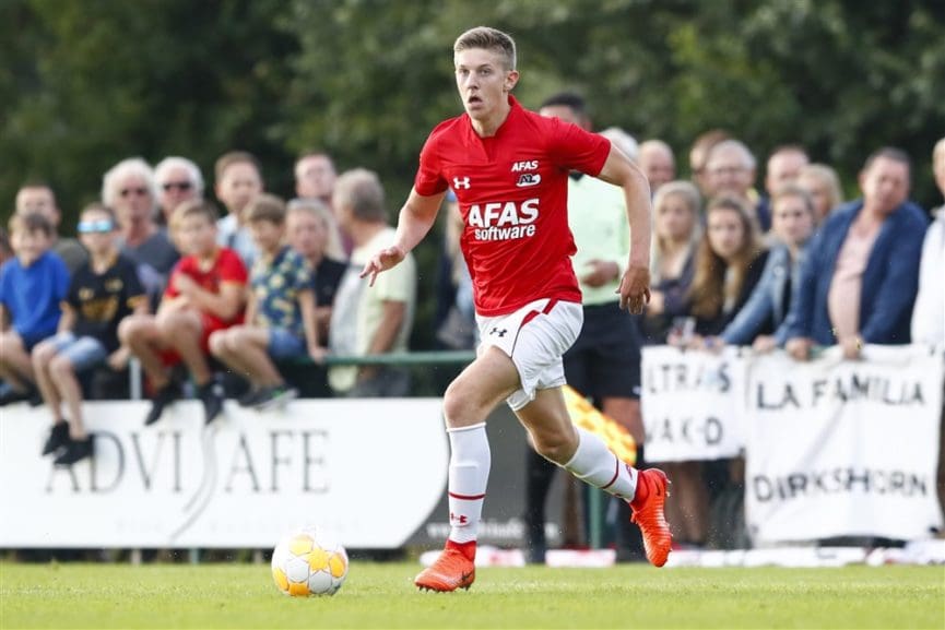 Middenvelder Mees Hoedemakers komend seizoen in het geel-blauw · SC Cambuur