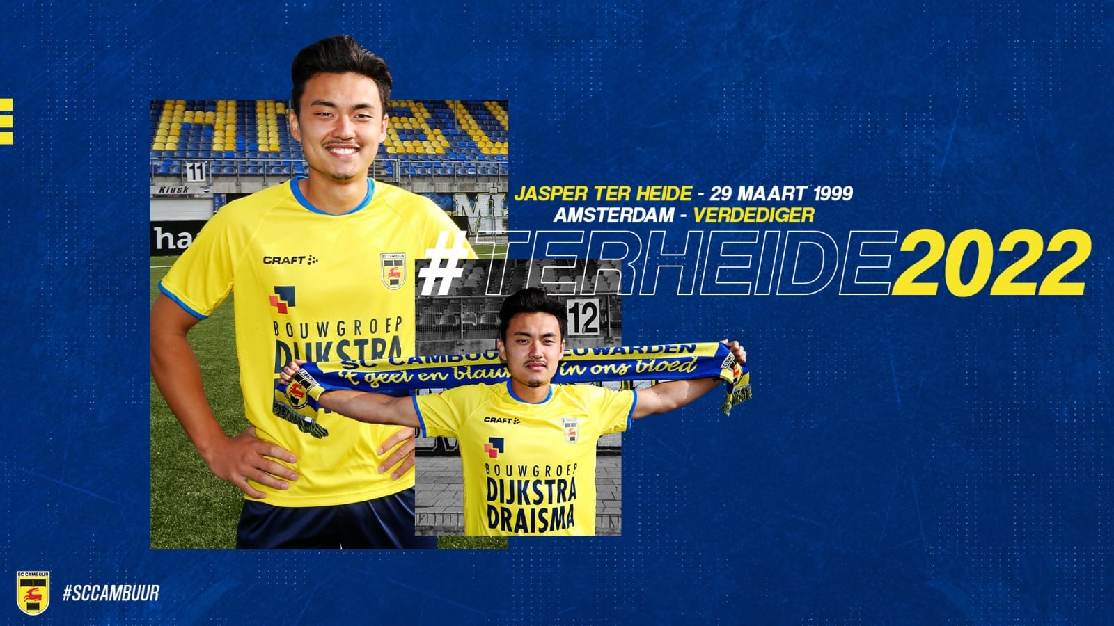 ALWEER RAAK: Jasper ter Heide van Ajax naar SC Cambuur · SC Cambuur