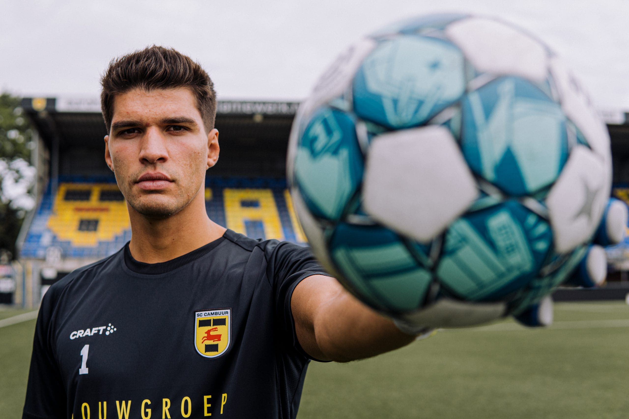 Nieuwe doelman: João Virgínia voor één seizoen naar SC Cambuur · SC Cambuur