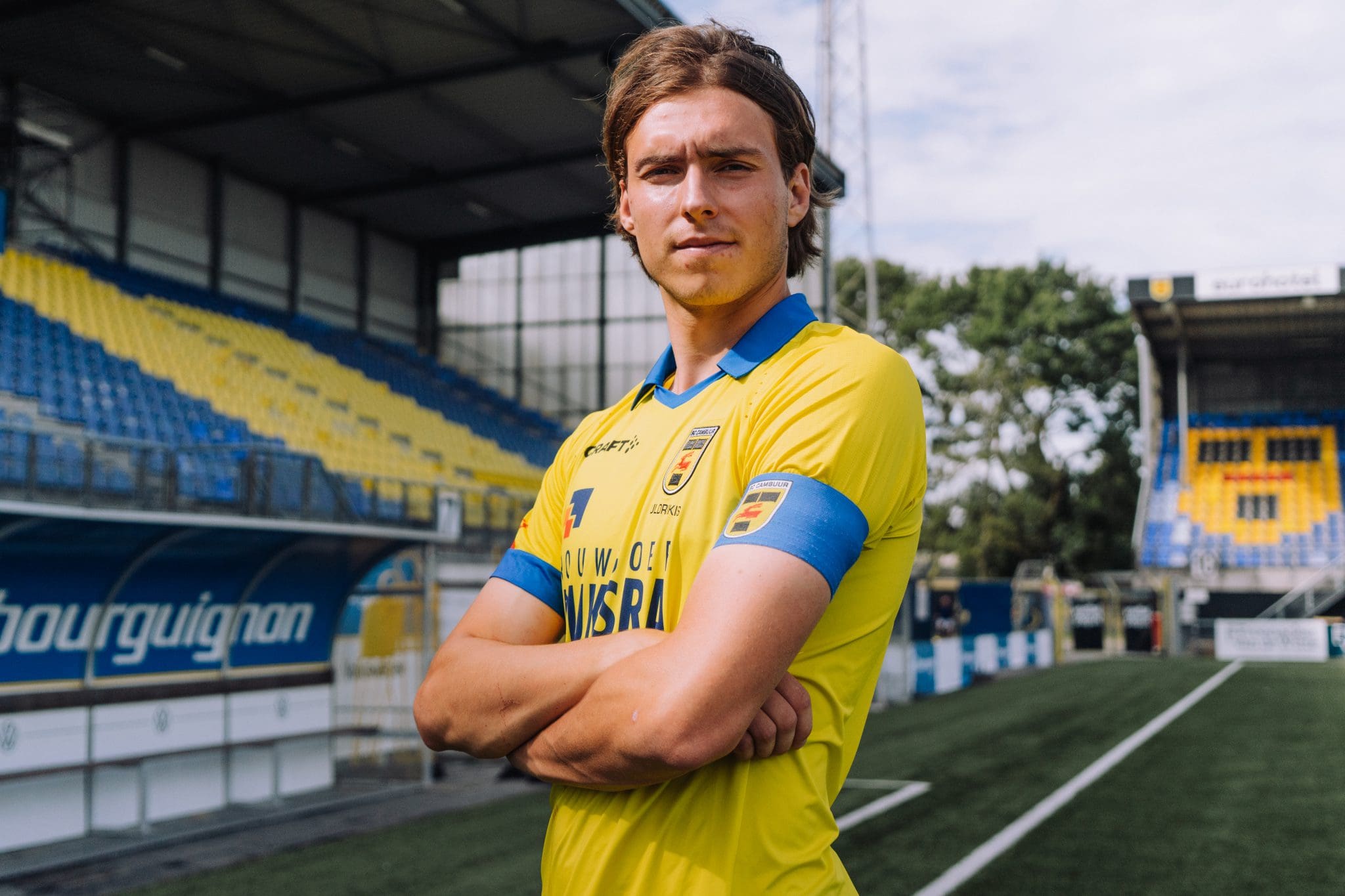Roberts Uldriķis nieuwe aanvoerder SC Cambuur · SC Cambuur