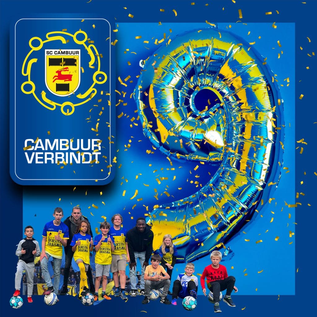 Cambuur Verbindt viert negende verjaardag! · SC Cambuur