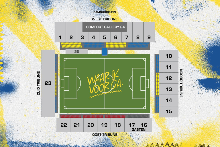 Prijzen & Plattegrond · SC Cambuur