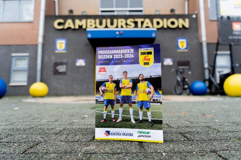 Programmaboekje SC Cambuur – FC Groningen · SC Cambuur