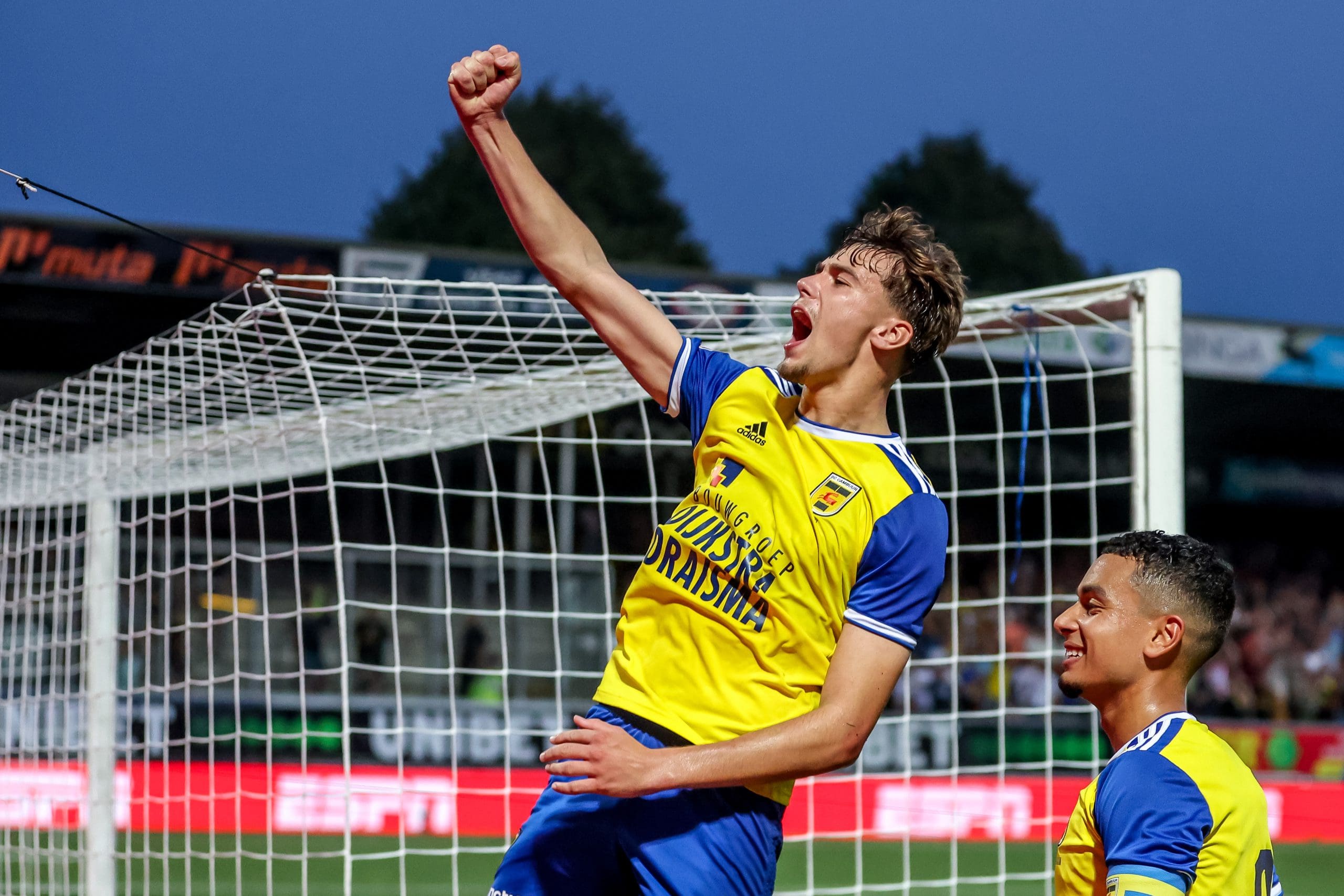 Afscheid Milan Smit voorafgaand aan duel met FC Eindhoven · SC Cambuur