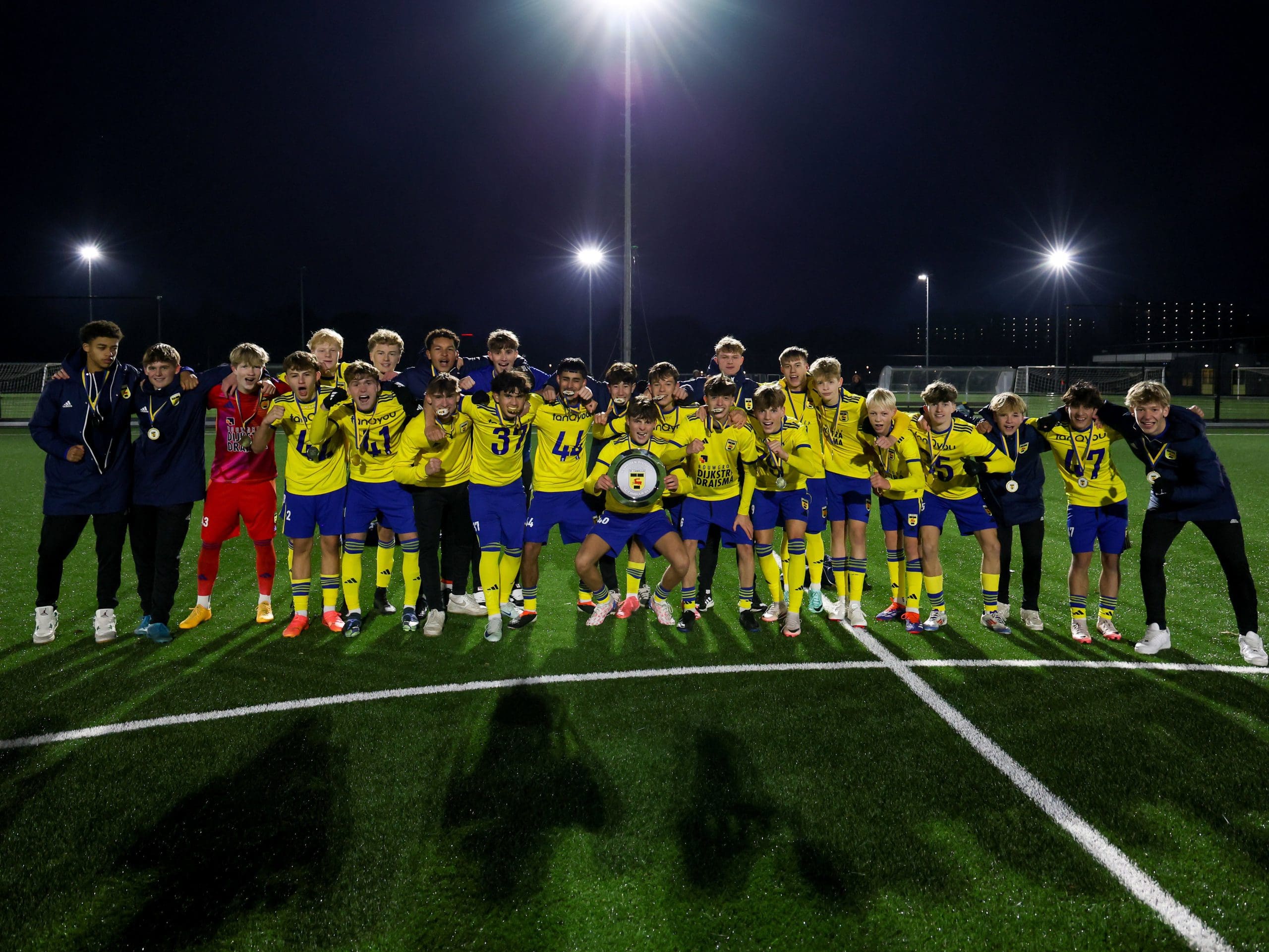SC Cambuur O17 kroont zich tot najaarskampioen · SC Cambuur