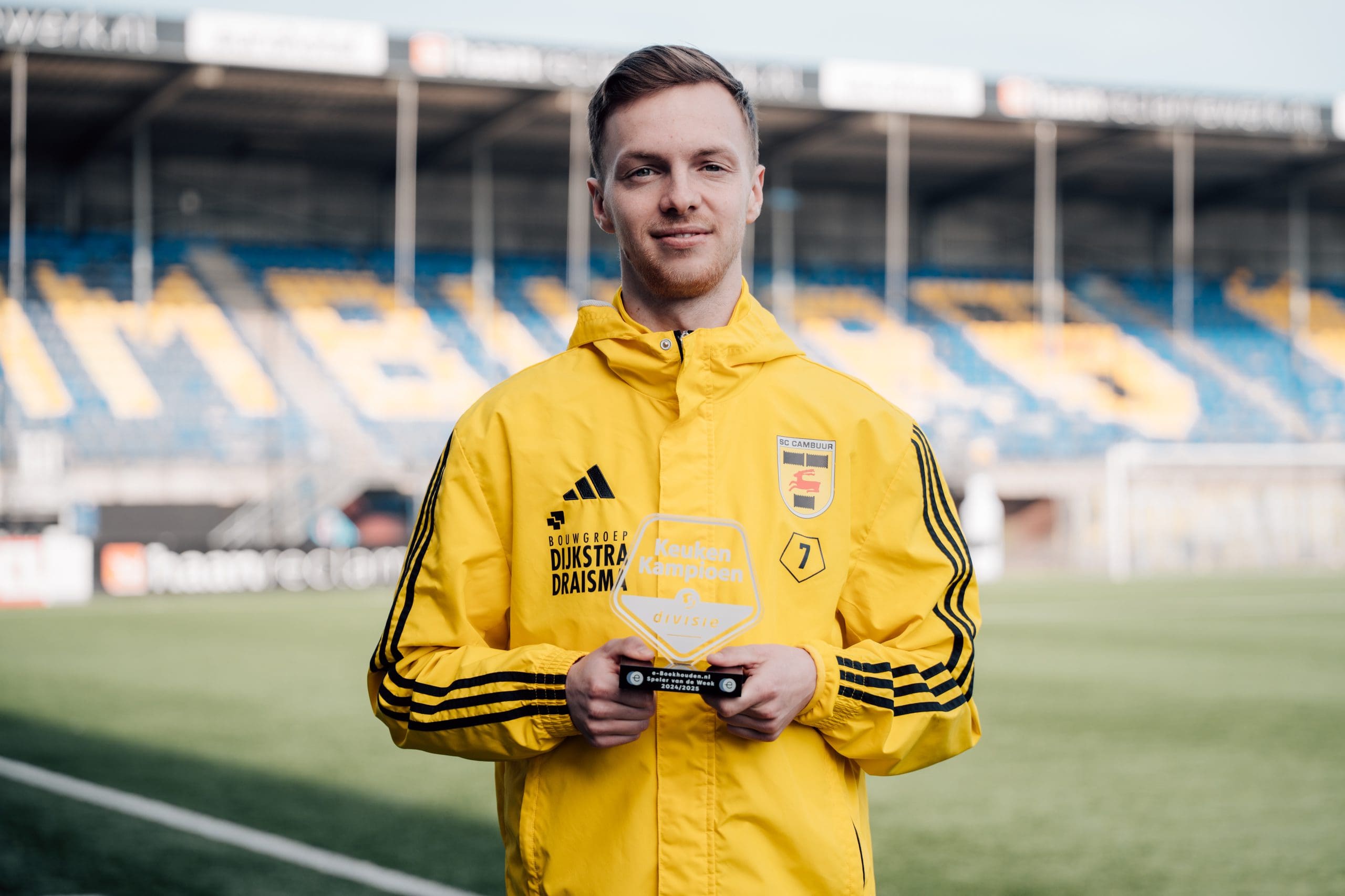 Remco Balk wint Speler van de Week-trofee · SC Cambuur