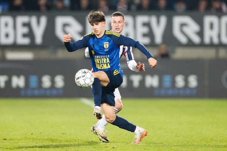 Henk de Jong en Tomas Galvez: "We got to keep going" · SC Cambuur